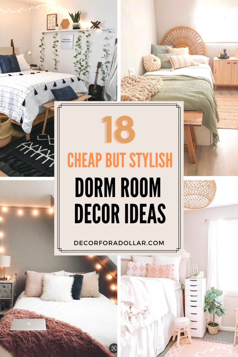 18 Dorm Room Decorating Ideas That Are Cheap But Stylish in 2025 ...