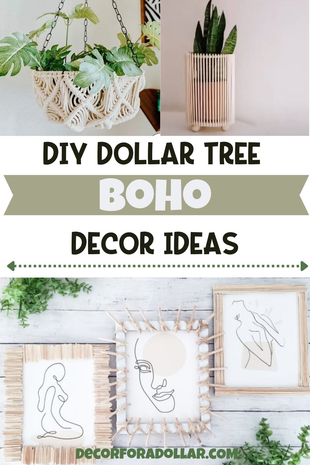 15 Bohemian DIY Dollar Tree Decor Ideas - Decor For A Dollar (2025)