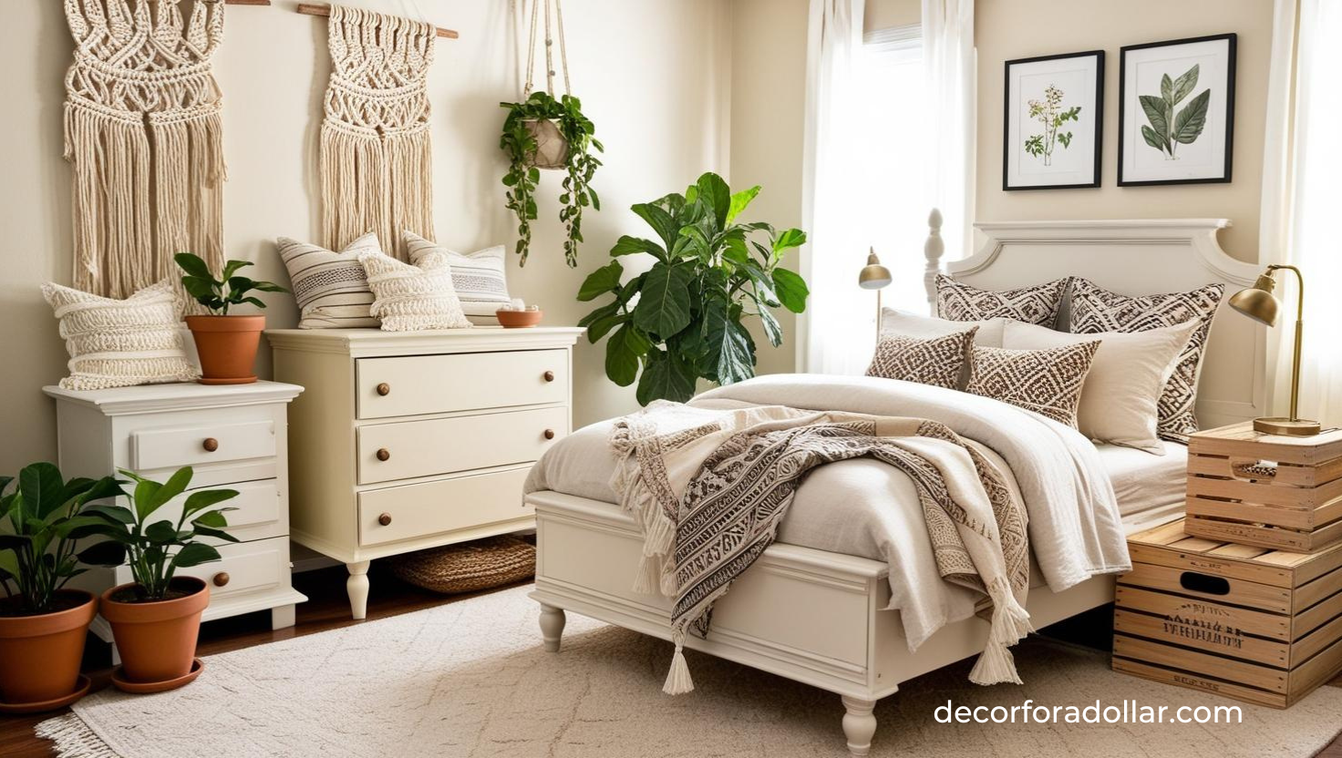 How to Design a Boho Chic Home on a Budget - Decor For A Dollar (2025)