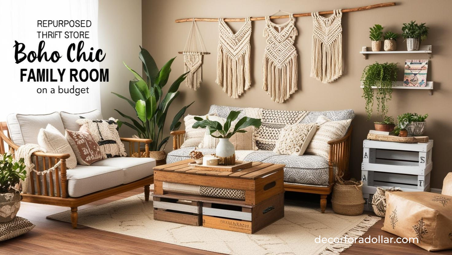 How to Design a Boho Chic Home on a Budget - Decor For A Dollar (2025)