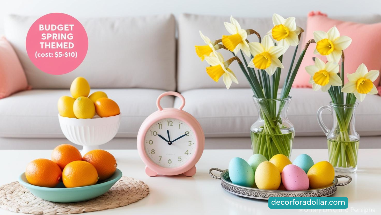 100 Cheap & Easy Dollar Tree DIY Spring Decorations - Decor For A ...