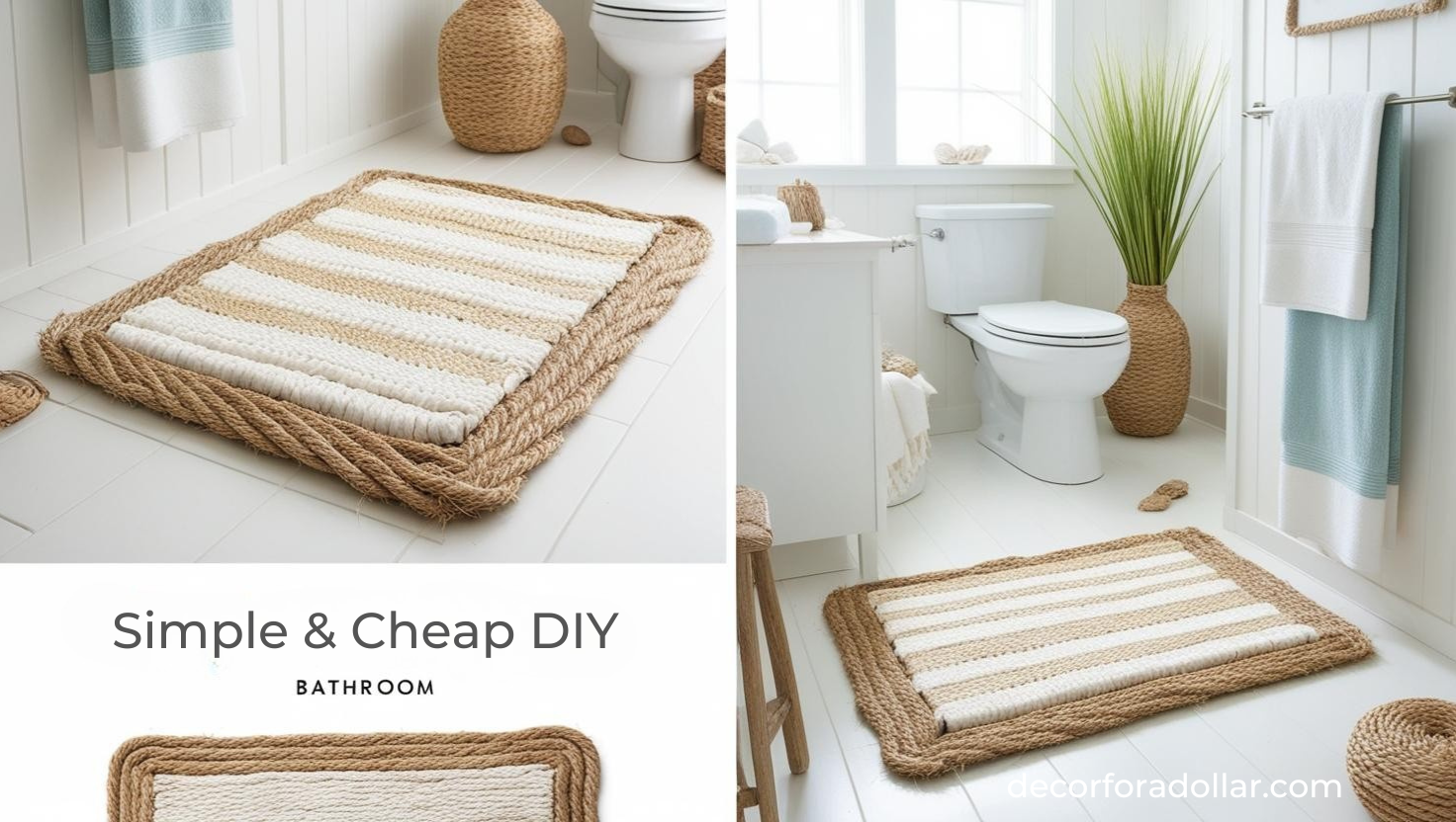 Transform Your Bathroom with These 10 Simple & Cheap DIY Bathroom ...