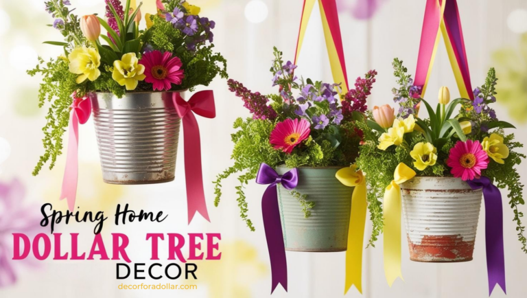 100 Cheap & Easy Dollar Tree DIY Spring Decorations - Decor For A ...