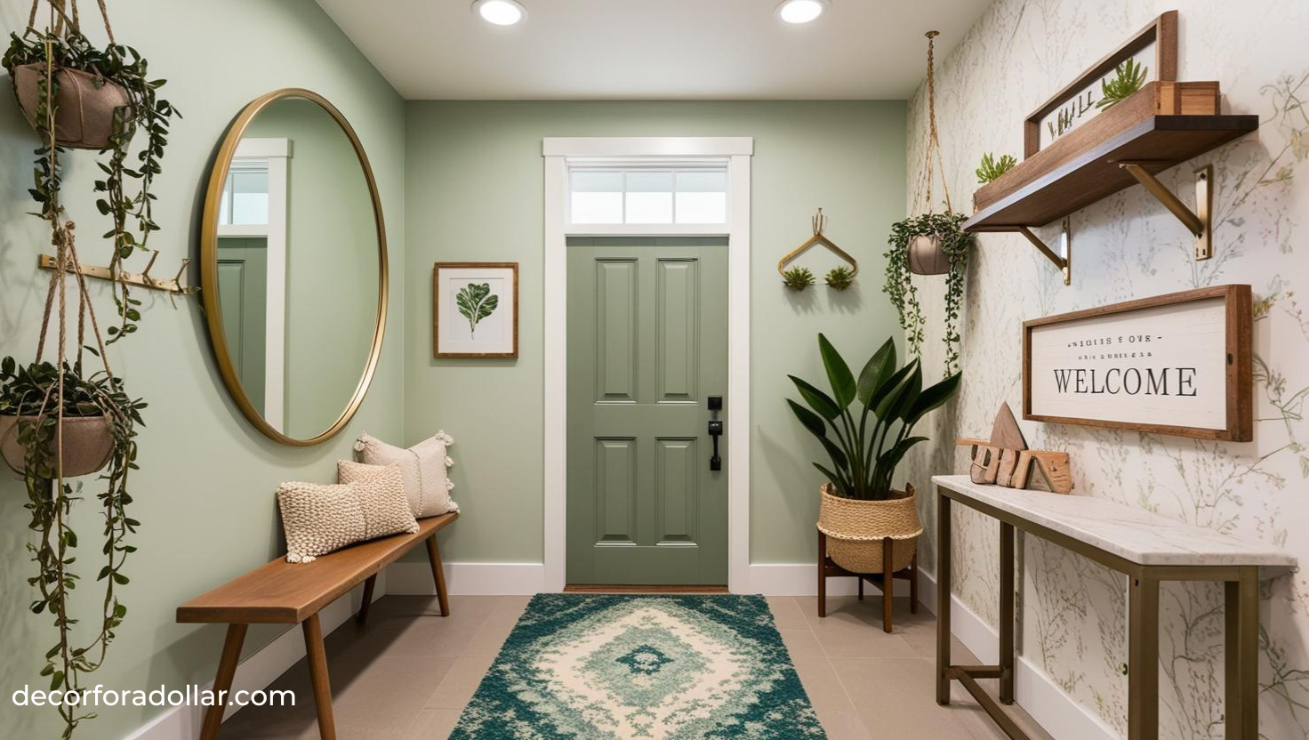 15 Small Entryway Decorations Without Breaking the Bank - Decor For A ...